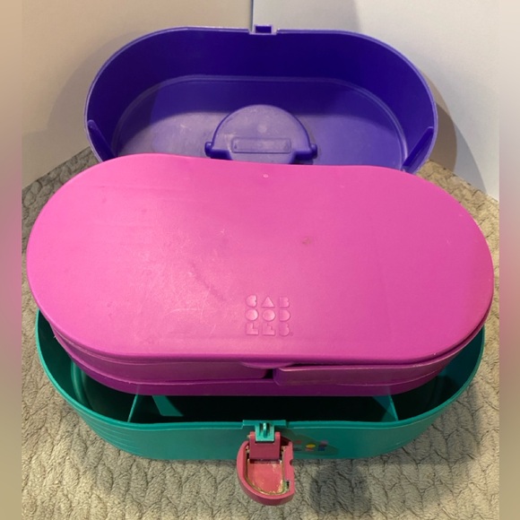 Caboodles | Other | Vintage 8s 90s Retro Caboodles Large Oval Travel ...
